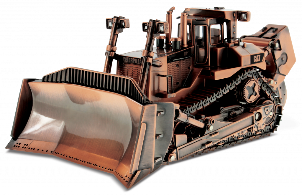 Cat Diecast D11T Track-Type Tractor 85517 Commemorative Edition Copper ...