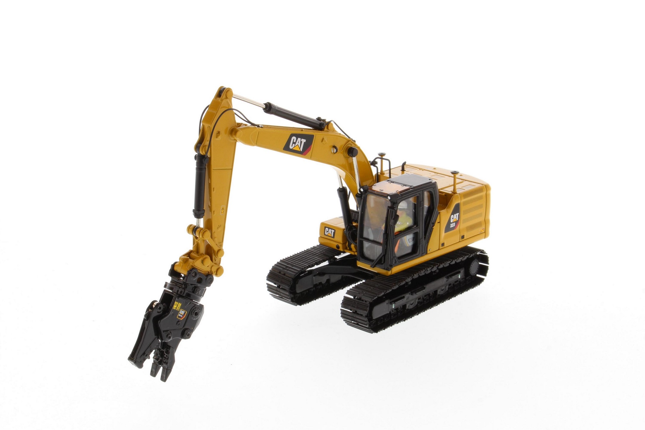 Cat Diecast 323 Hydraulic Excavator with 4 new work-tools - Next ...